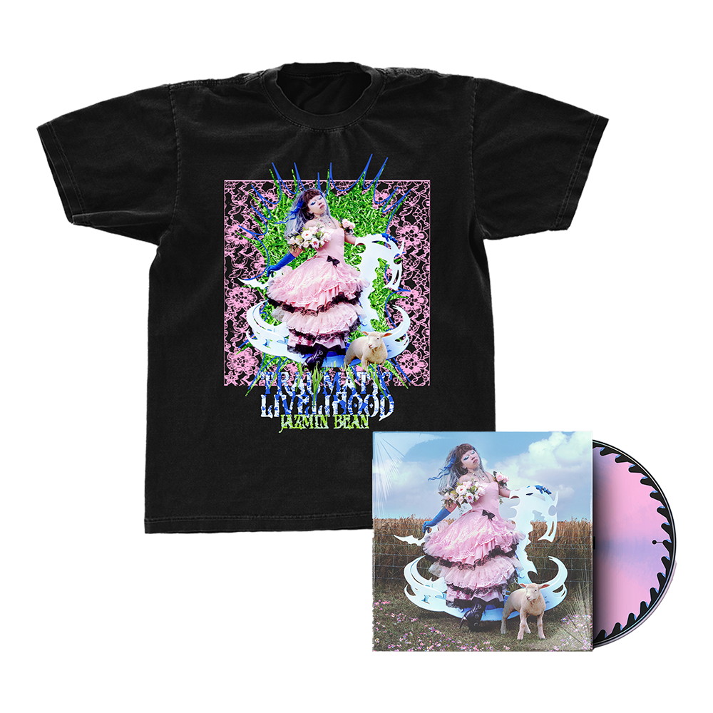 Traumatic Livelihood T-Shirt + Traumatic Livelihood: CD - Jazmin Bean