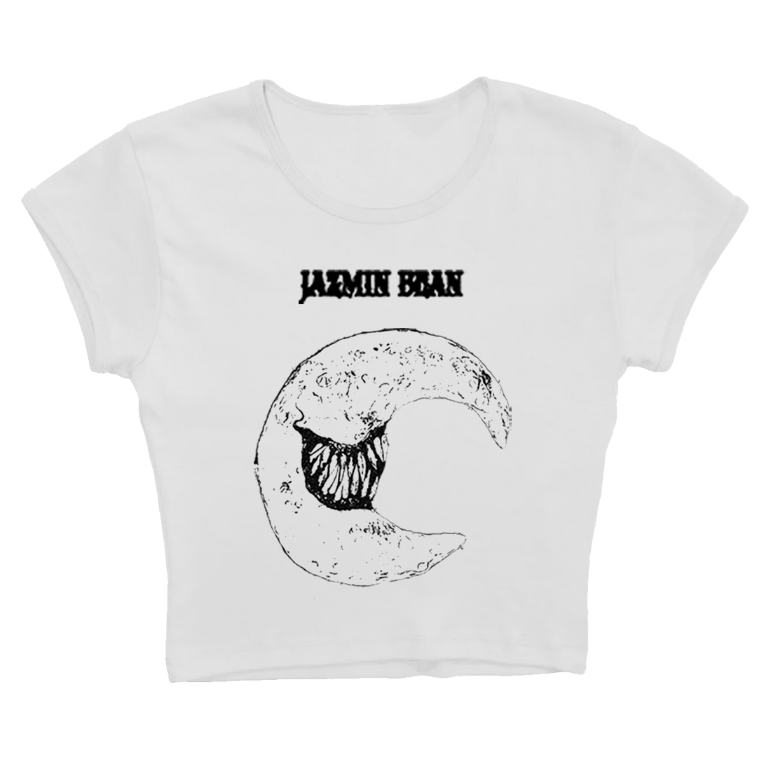 Crescent Moon Baby Tee Jazmin Bean crescent-moon-baby-tee-jazmin-bean